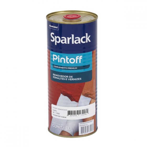 Removedor Tintas e Vernizes Pintoff 1L Sparlack – BM CENTER