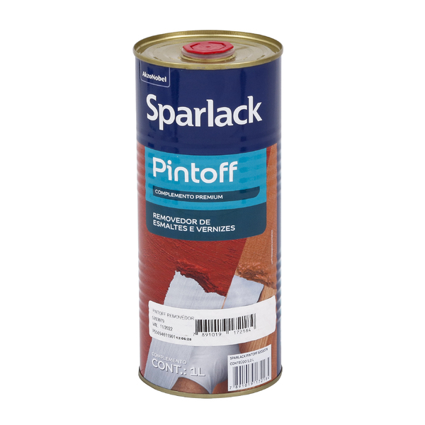Removedor Tintas e Vernizes Pintoff 1L Sparlack – BM CENTER