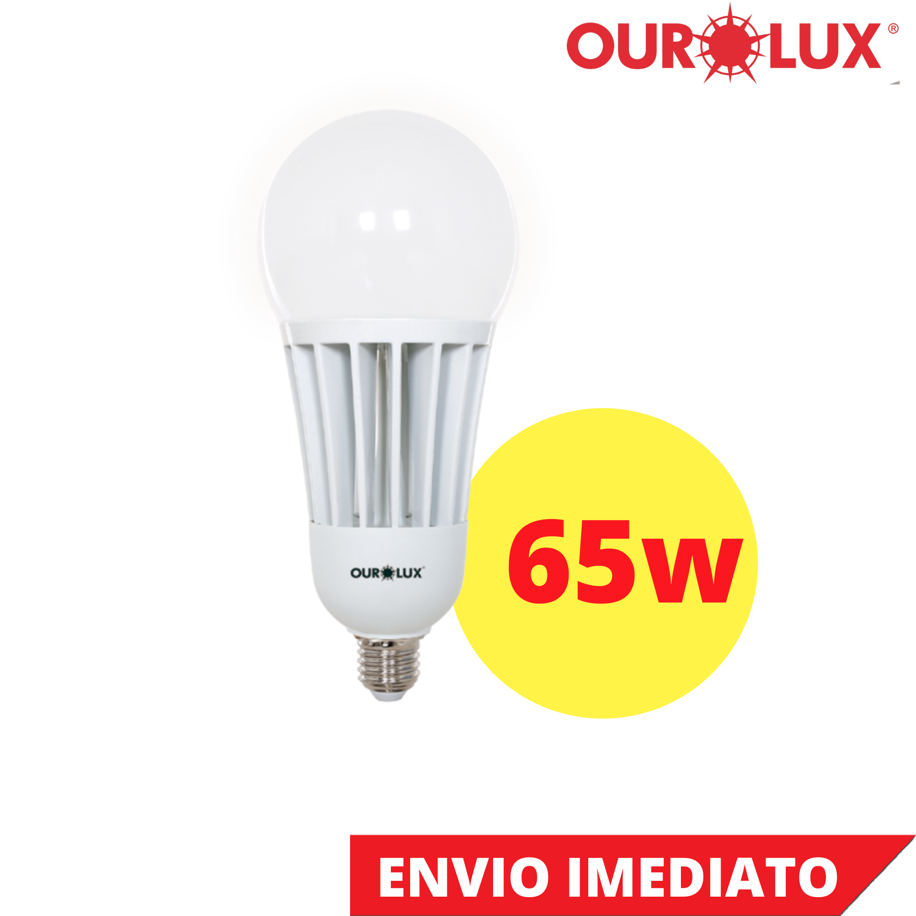 Lâmpada Superled Alta Potência 65w Bivolt 6500k Ourolux – BM CENTER